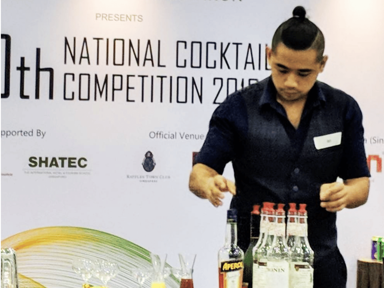 Flair bartending competitions are like dance contests. Participants ...